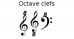 Clefs - Music theory