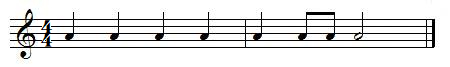 Time signature - Music theory
