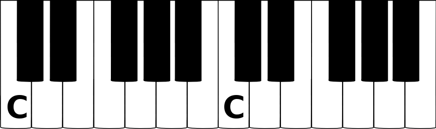 C music note - music theory