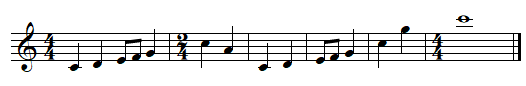 Time signature - Music theory