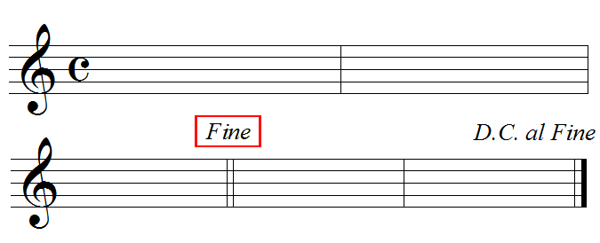 Da Capo - Music theory