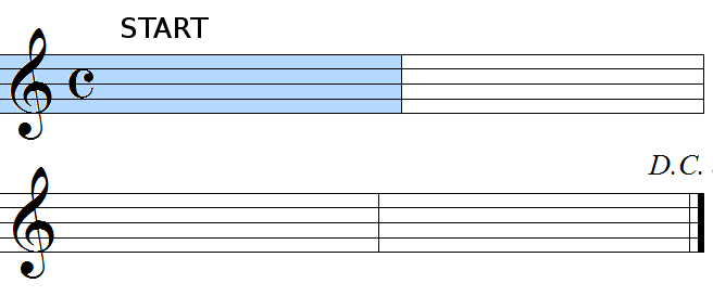 Da Capo - Music theory
