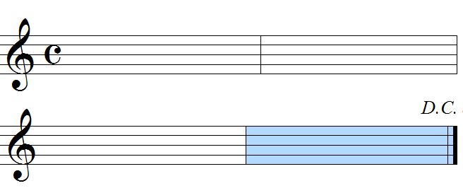 Da Capo - Music theory