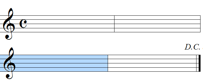 Da Capo - Music theory