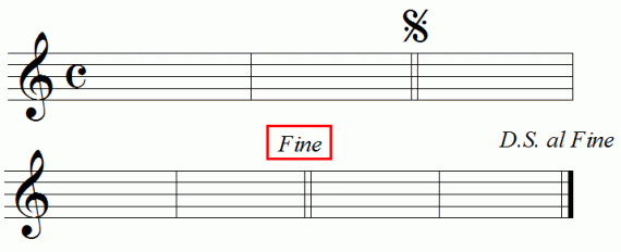 Dal segno - Music theory