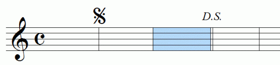 Dal segno - Music theory