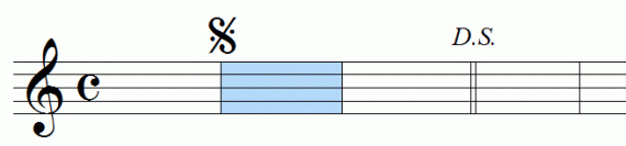 Dal segno - Music theory