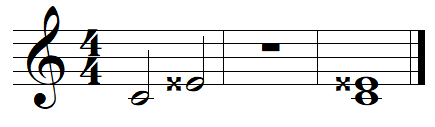 Doubly augmented third - music theory