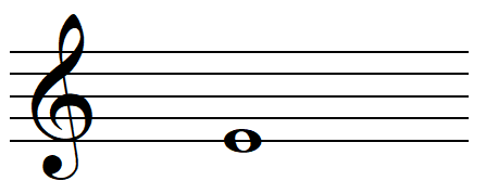 E music note - music theory