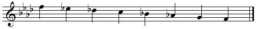 F music note - music theory