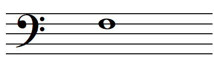 F music note - music theory