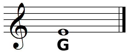 Treble clef (G-clef) - Music theory