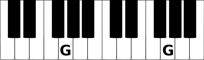 G music note - music theory