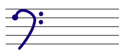 F-clefs - Music theory