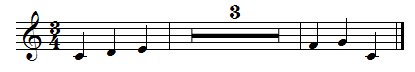 Rest values - Music theory