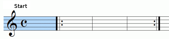 Repeat barlines - Music theory