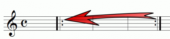 Repeat barlines - Music theory