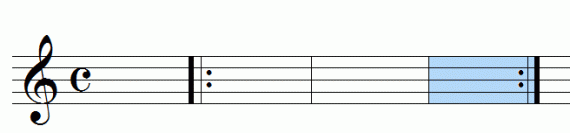 Repeat barlines - Music theory
