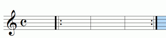 Repeat barlines - Music theory