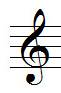 Treble clef (G-clef) - Music theory