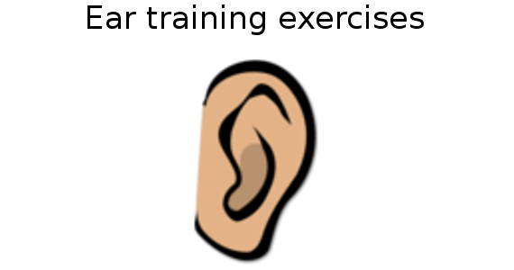 Ear training exercises - Music theory