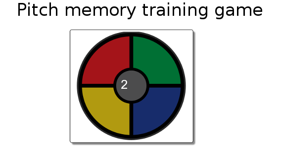 Pitch memory training game - Music theory
