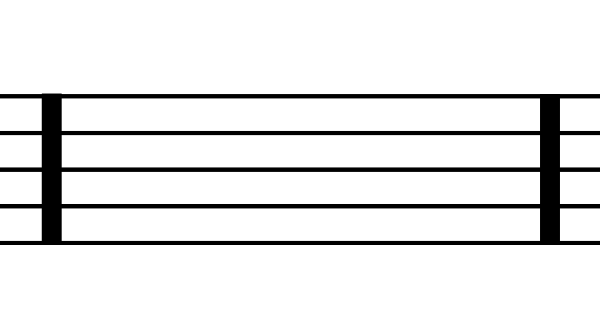Measure (Bar) - Music theory